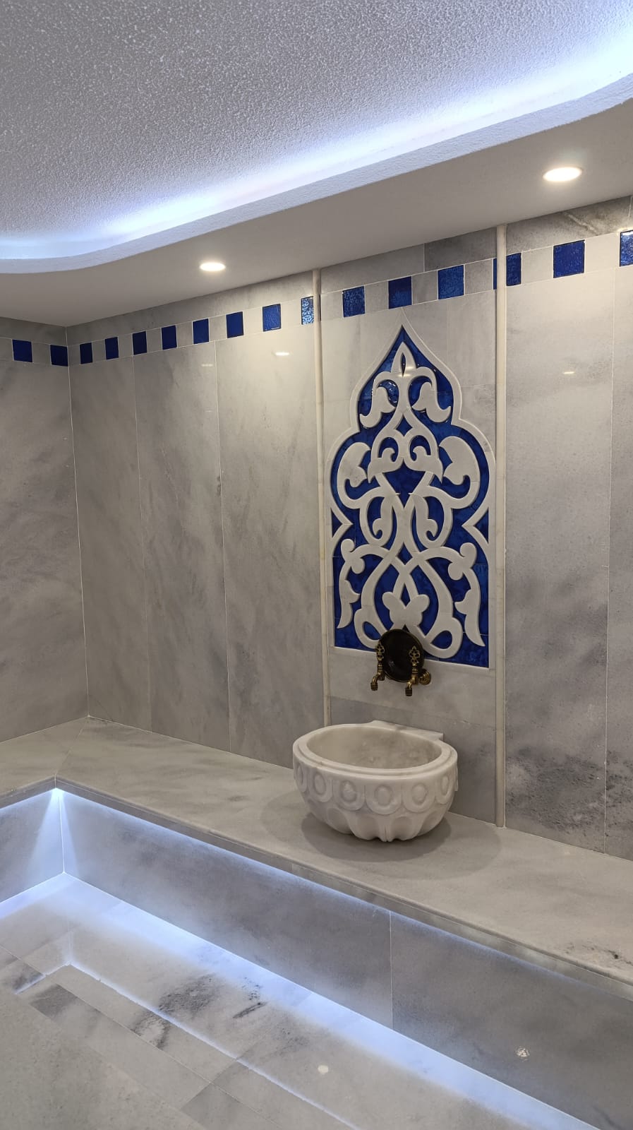 Muğla Bodrum Türk Hamamı Yapımı - Modern Havuz